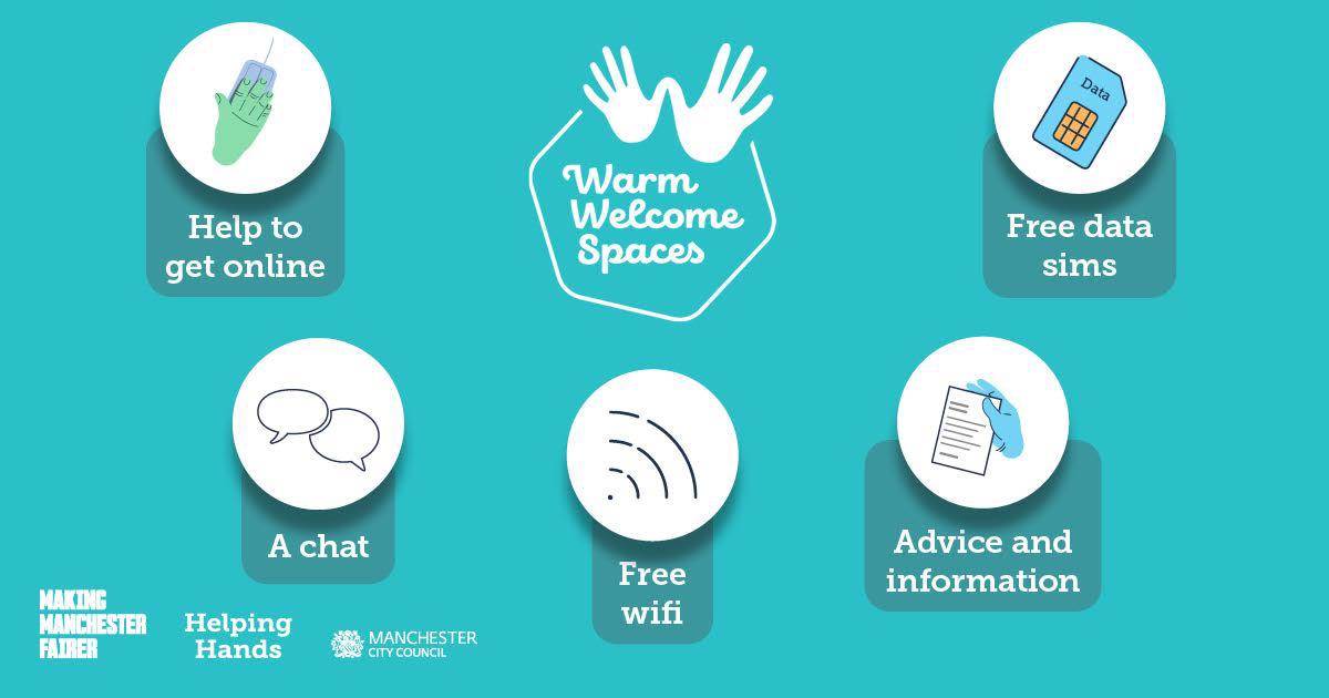 Warm Welcome Spaces in Council libraries and across Manchester ...