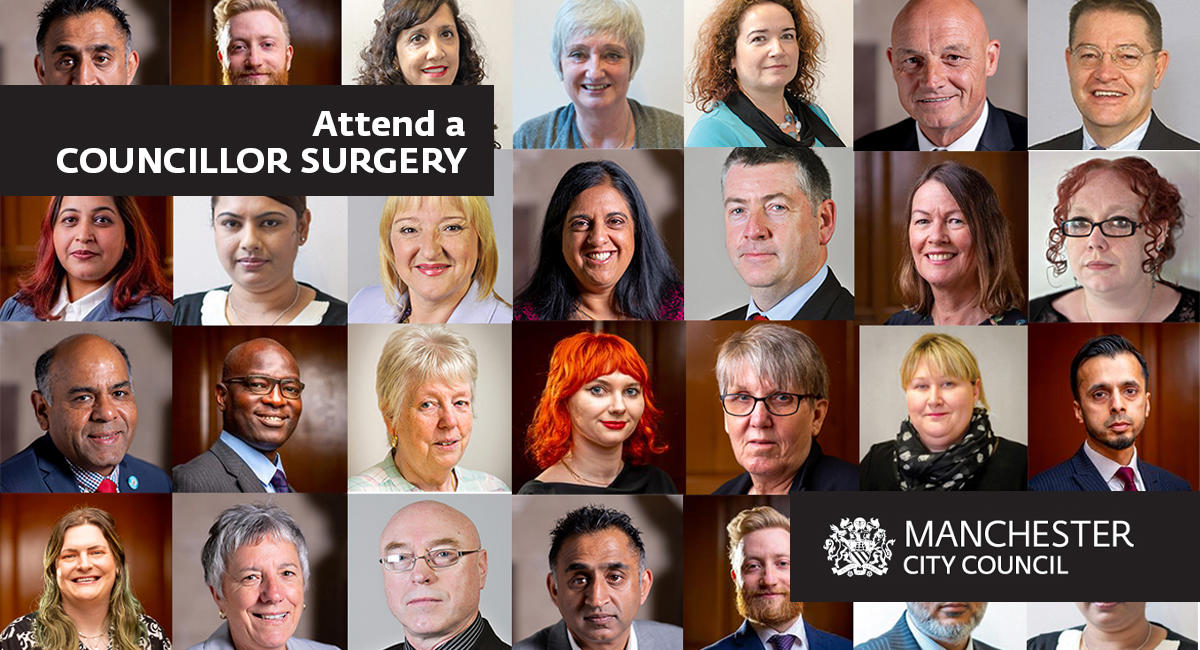 Attend a Councillor Surgery - Manchester City Council Housing