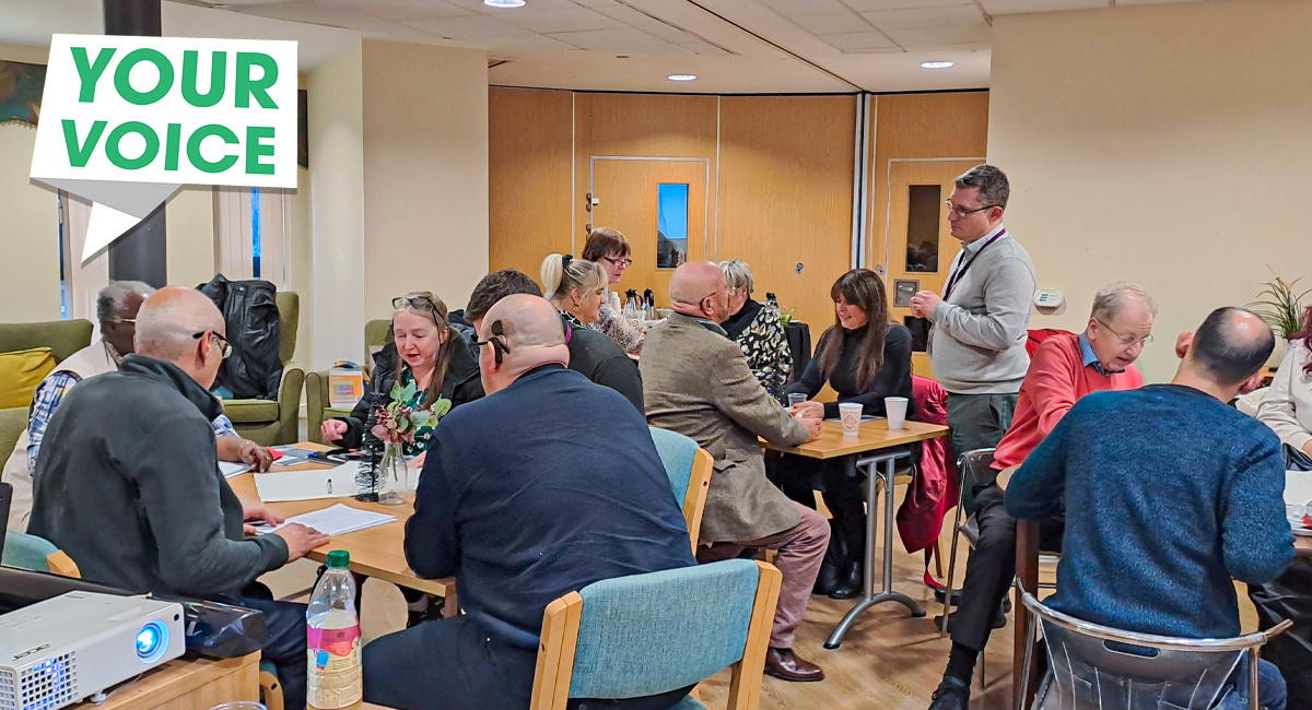 Our first 'Your Voice' session - Manchester City Council Housing